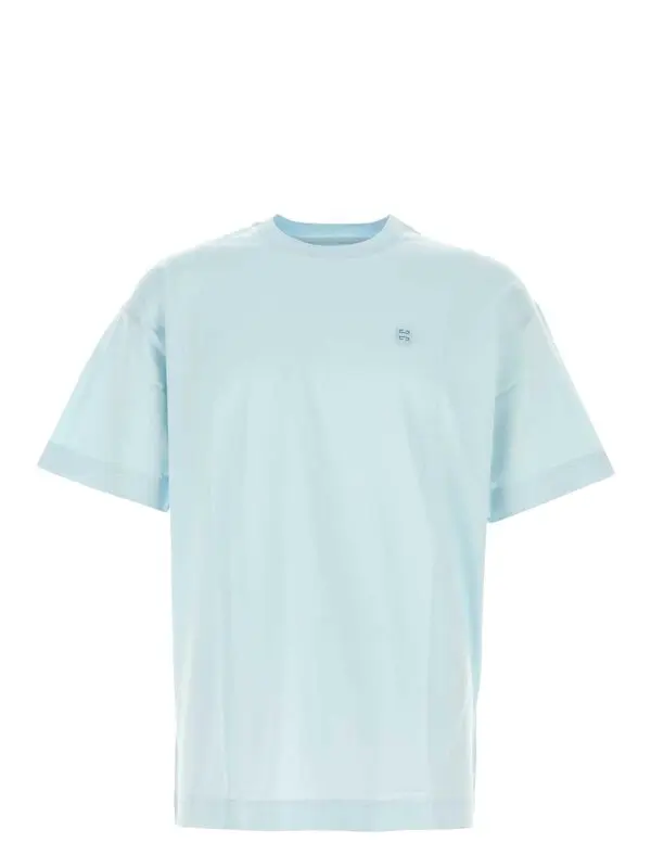 Givenchy 4g-embroidered T-shirt - Blue