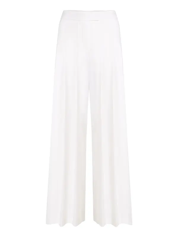 Karl Lagerfeld Pleated Trousers - White