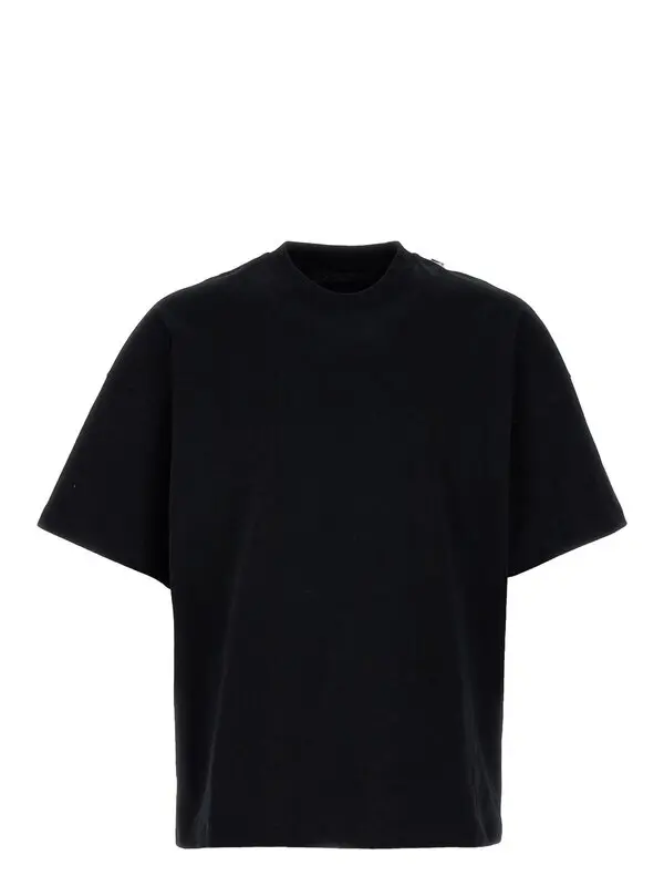 JIL SANDER Cotton T-shirt - Black