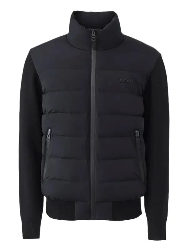 Mackage Haney-city Hybrid Down Jacket - Black