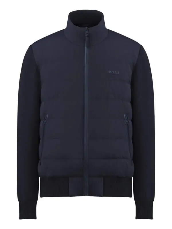 Mackage Haney-city Hybrid Down Jacket - Navy