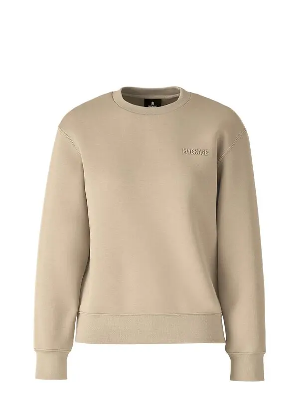 Mackage Julianna Double-face Jersey Sweatshirt - Light Camel