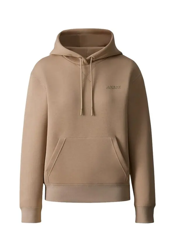 Mackage Krystiana Double-face Jersey Hoodie - Light Camel