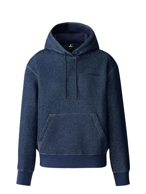 Mackage Krystiana Double-face Jersey Hoodie - Navy Melange