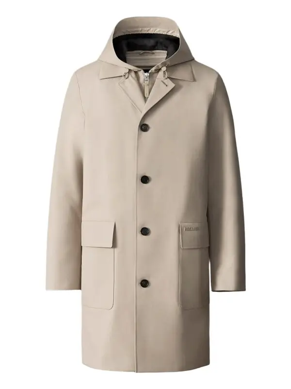 Mackage Mathias 3-in-1 Balmacaan Coat - Light Camel