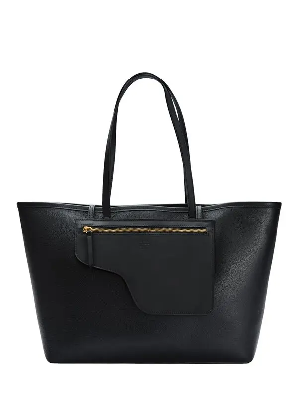 ATP ATELIER Eraclea Large Tote Bag - Black