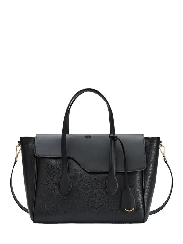 ATP ATELIER Merlara Large Handbag - Black
