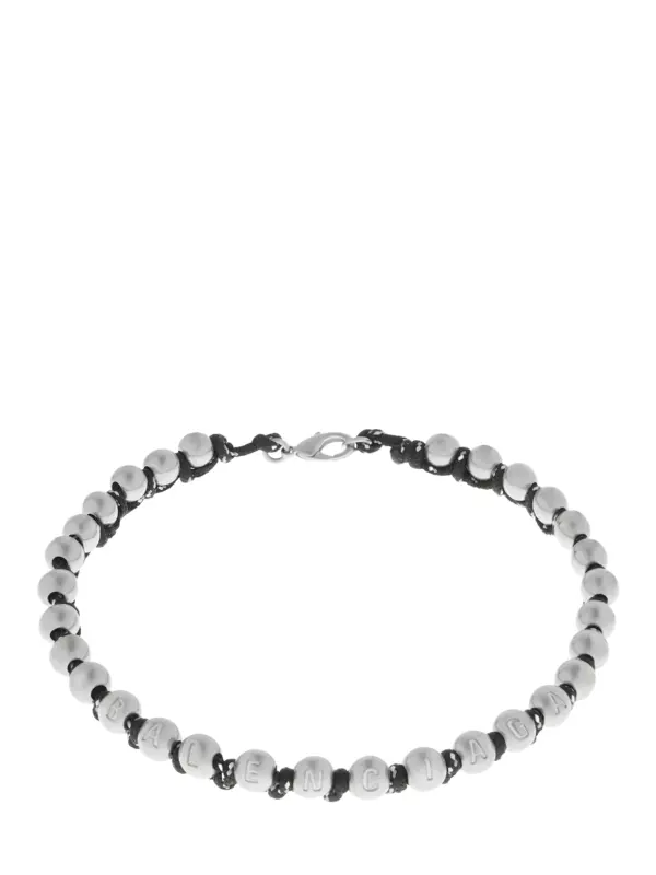 Balenciaga Malibu Ball Choker - Silver