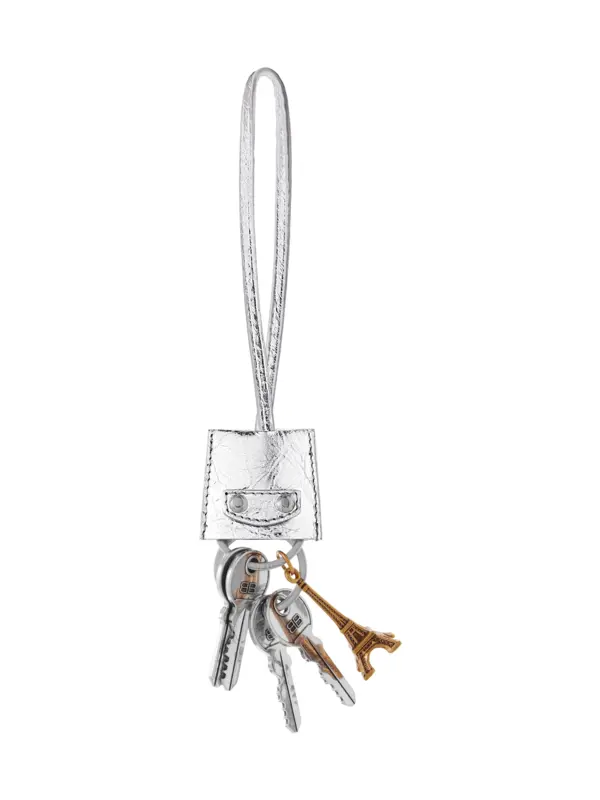 Balenciaga Le City Charm Eiffel Metallized - Silver
