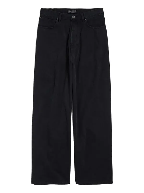 Balenciaga Baggy Fit Pants - Black
