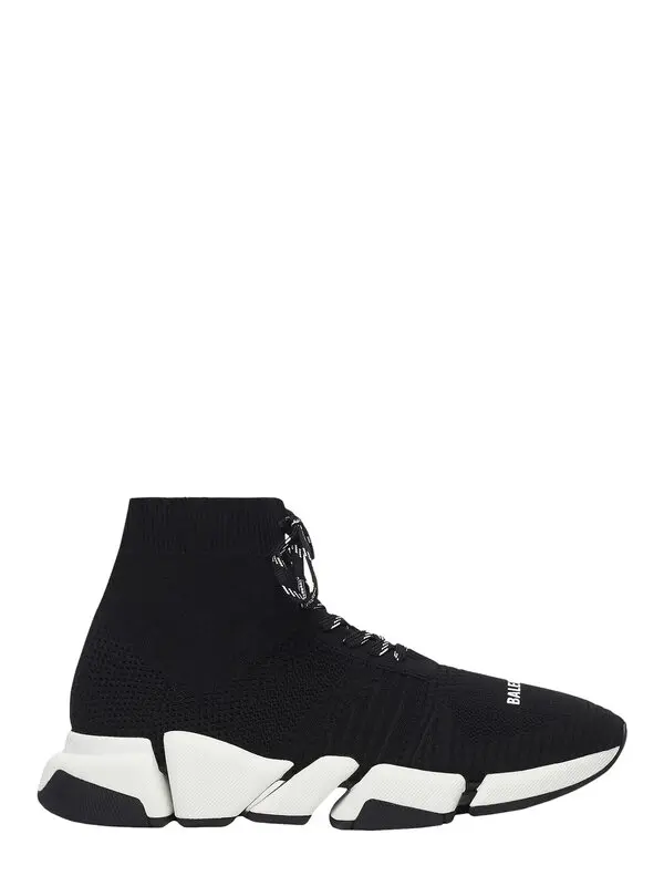 Balenciaga Speed 2.0 Lace-up Sneakers - Black