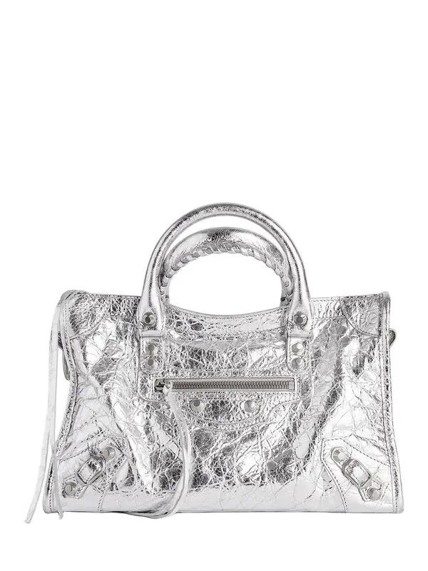 Balenciaga Le City Small Bag - Silver