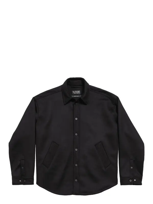Balenciaga Padded Shirt - Black