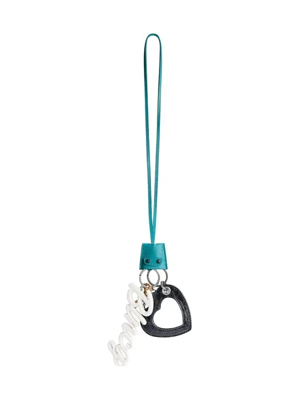 Balenciaga Le City Charm Heart - Blue