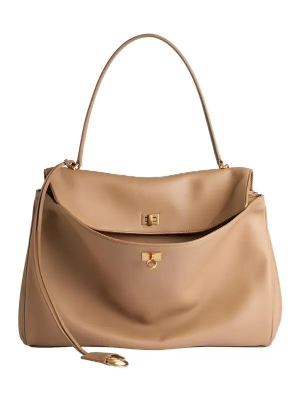 Balenciaga Rodeo Handbag Large - Beige