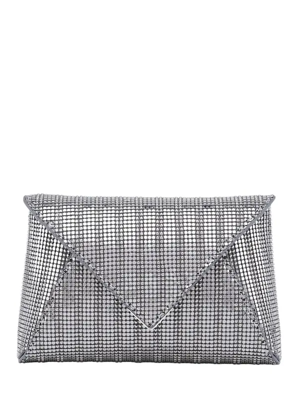 Tyler Ellis Small Lee Clutch - Silver