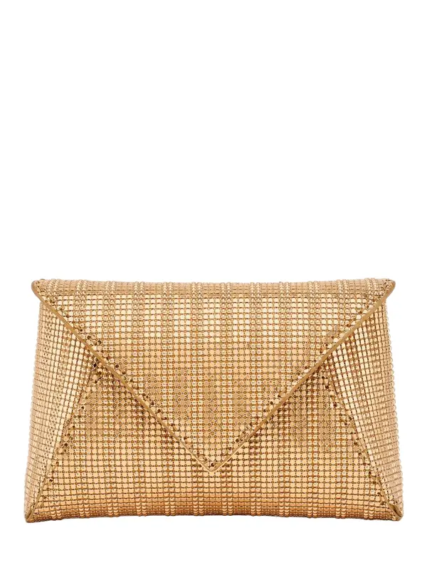 Tyler Ellis Small Lee Clutch Bag - Gold