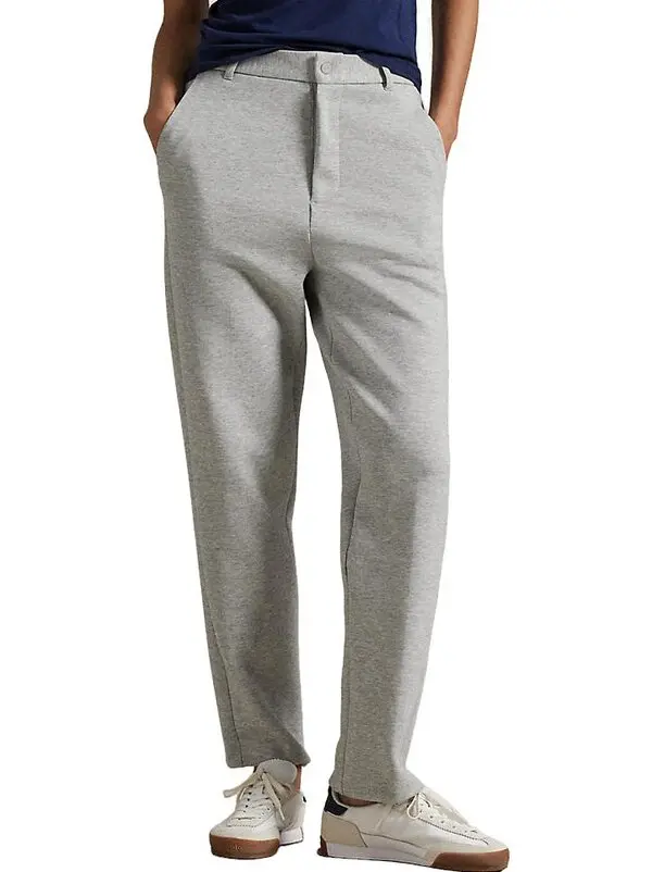 Ralph Lauren Double-knit Jacquard Pant - Andover Heather