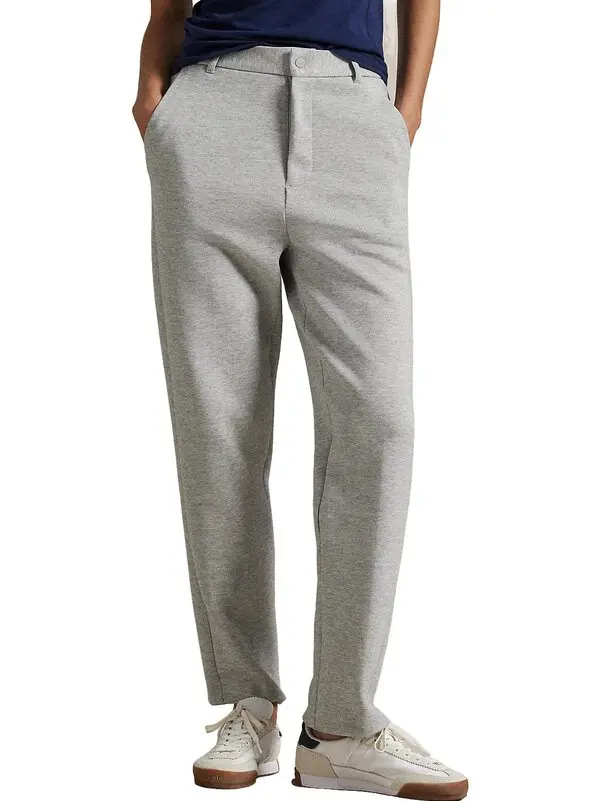 Ralph Lauren Double-knit Jacquard Pant - Andover Heather
