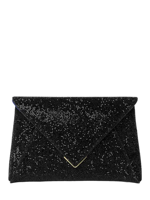 Tyler Ellis Small Lee Clutch Bag - Black
