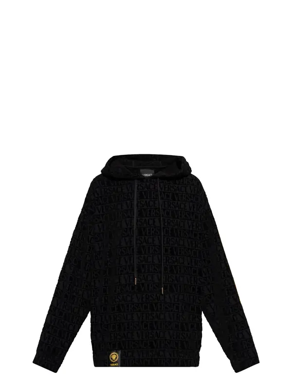 Versace I Love Baroque Hoodie - Black