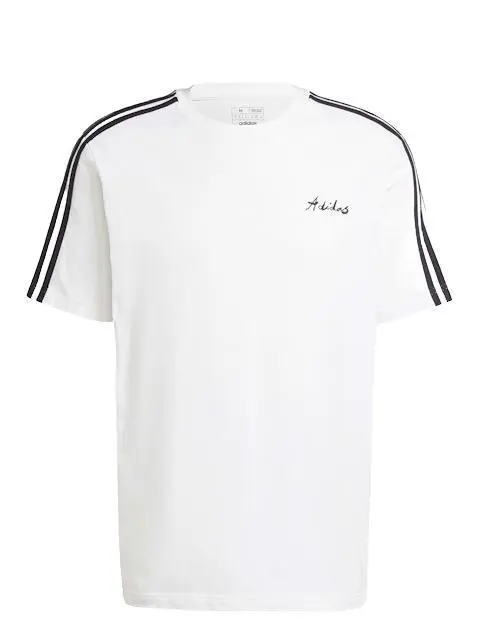 Adidas Gallery Graphic Tee Shirt - White