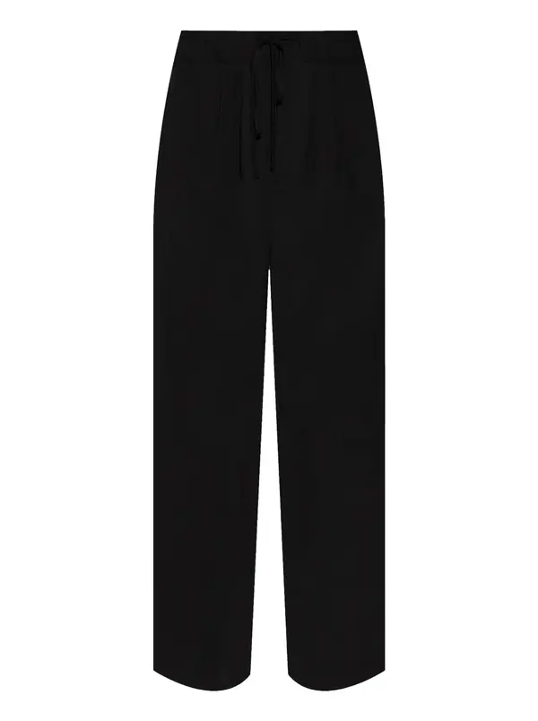 ENTIRE STUDIOS Pleat-detail Trousers - Black