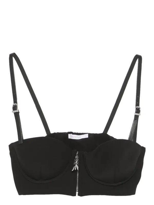 Patrizia Pepe Corset Top - Black