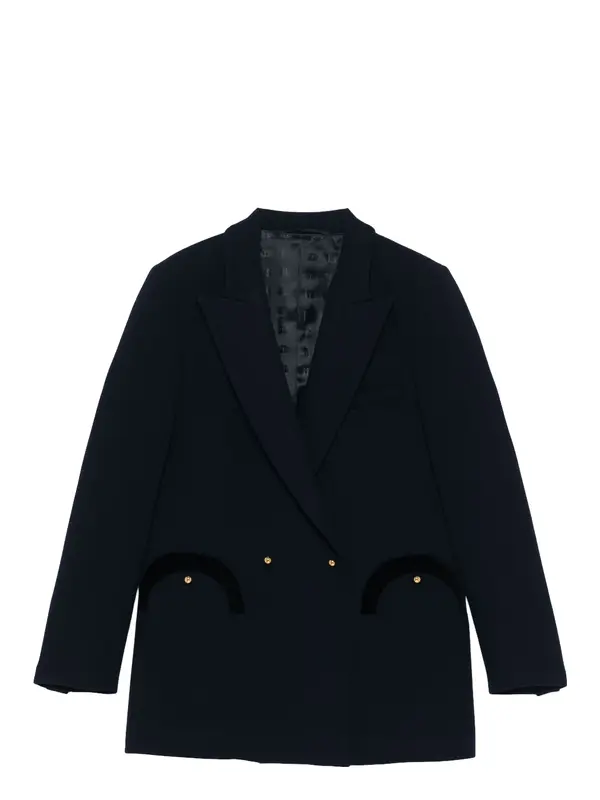 BLAZÉ MILANO Resolute Double-breasted Blazer - Blue