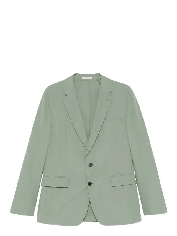 FURSAC Single-breasted Blazer - Green