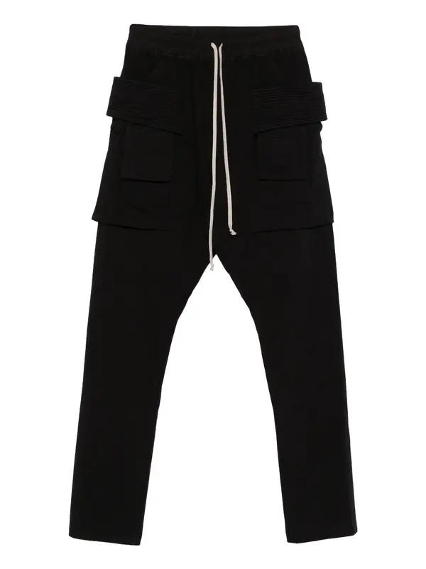 Rick Owens Creatch Trousers - Black