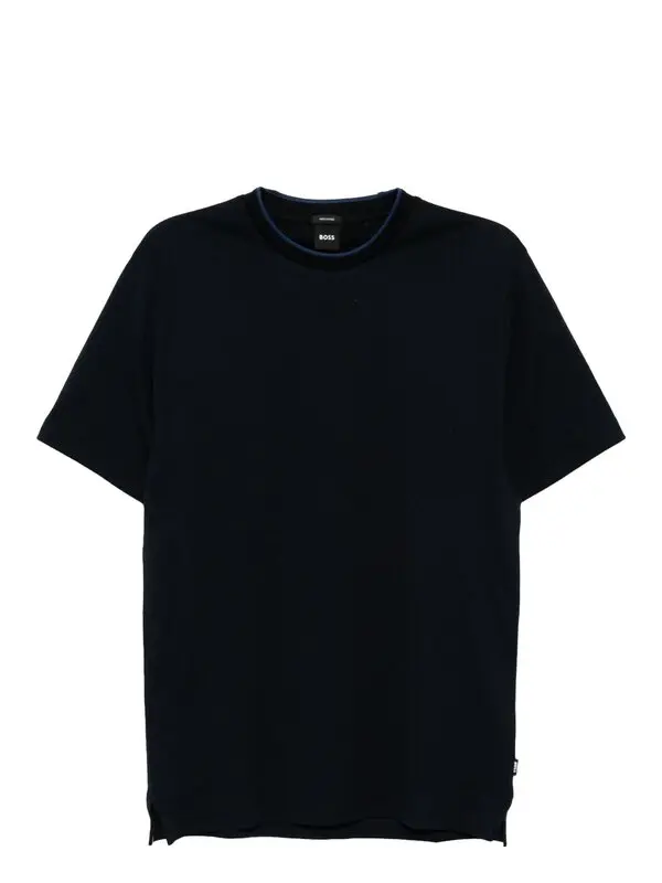 BOSS Mercerised T-shirt - Blue