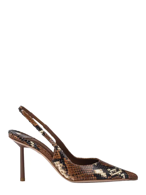 LE SILLA 80mm Bella Pumps - Brown