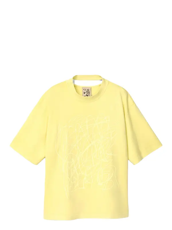 Camper Organic Cotton T-shirt - Yellow