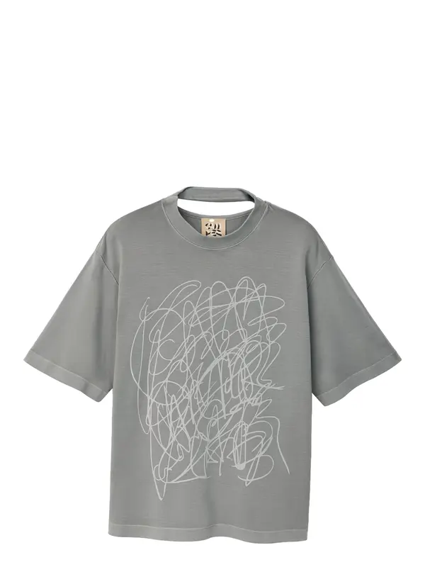 Camper Printed T-shirt - Grey
