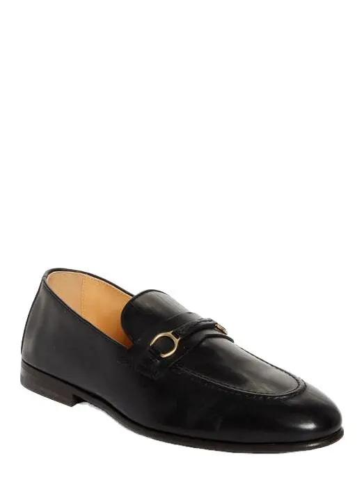 Brunello Cucinelli Calfskin Leather Loafer - C101 Black
