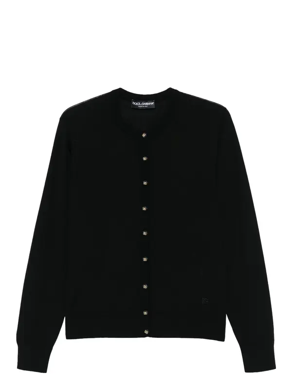 Dolce & Gabbana Buttoned Cardigan - Black