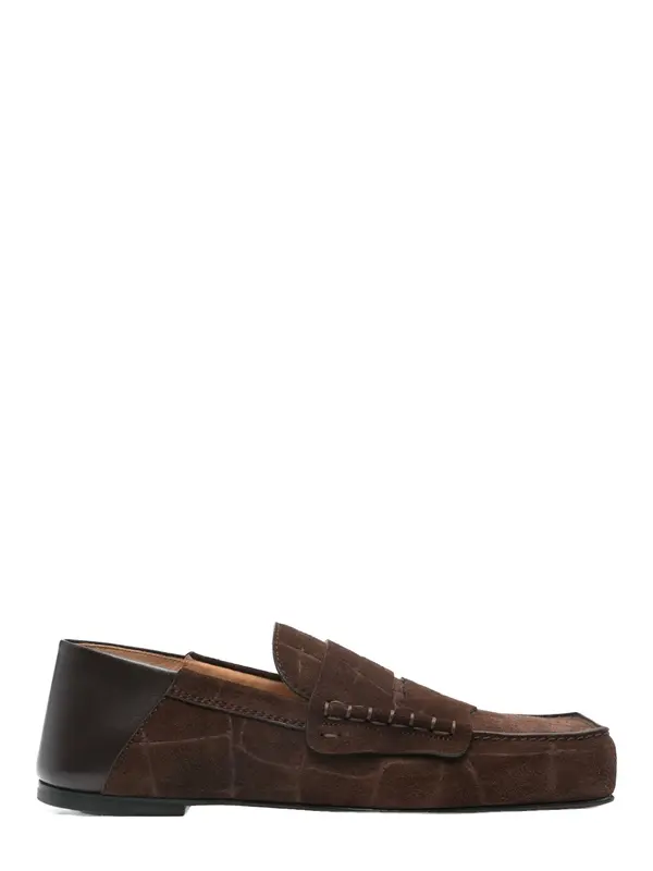 Jacquemus Carré Moccasins - Brown