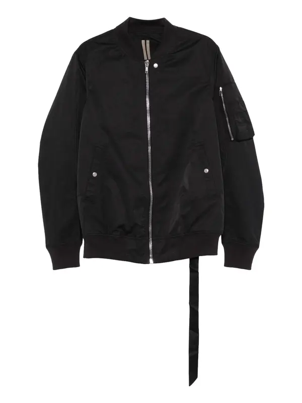 Rick Owens Classic Flight Bomber Jacket - Black