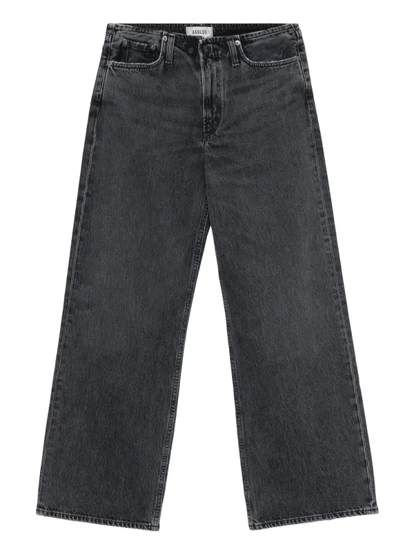 AGOLDE Lex Straight Leg Jeans - Grey