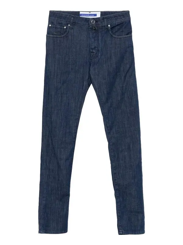 Jacob Cohen Slim Fit Stretch Denim Jeans - Blue