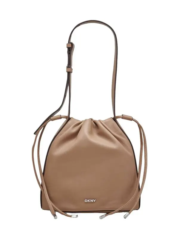 Dkny Channing Drawstring Bag - Cappucino