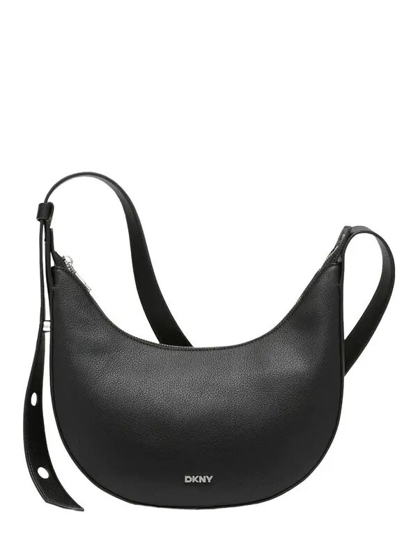 Dkny Bleeker Crossbody Bag - Black/silver