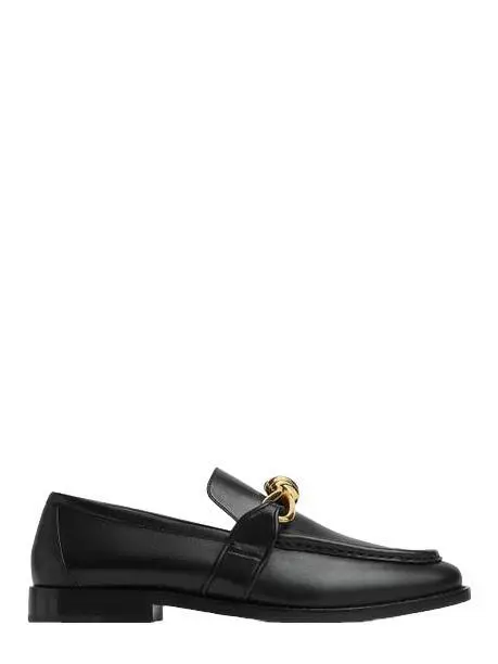 Bottega Veneta Astaire Knot Bit Loafer - Black