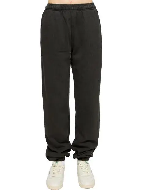 SAMII RYAN Stone Wash Sweatpants - Washed Black