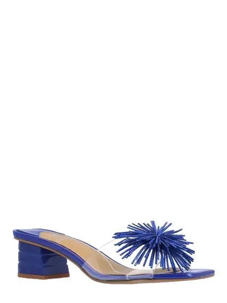 J. Reneé Ozara Slide Sandal - Clear/royal