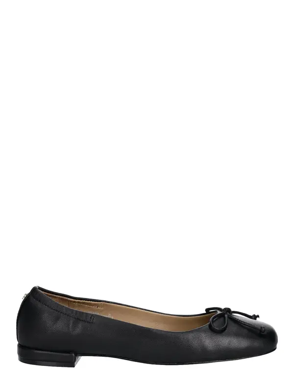 BOSS Bow-detail Ballet Flats - Black