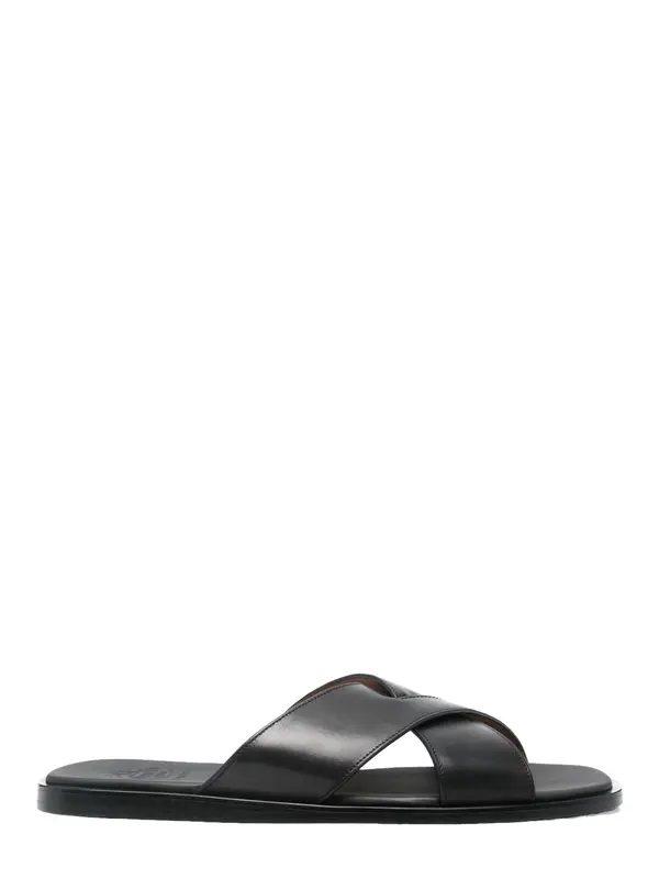 Church's Leather Slides - Black