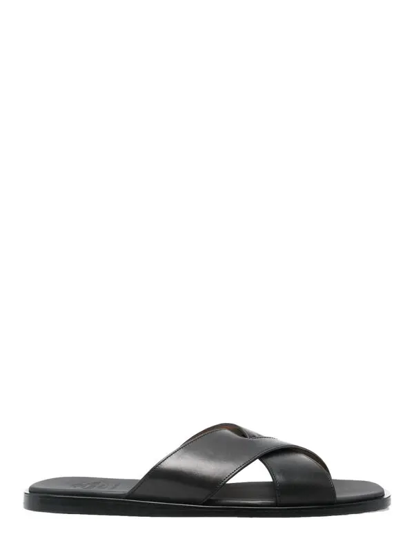 Church's Leather Slides - Black
