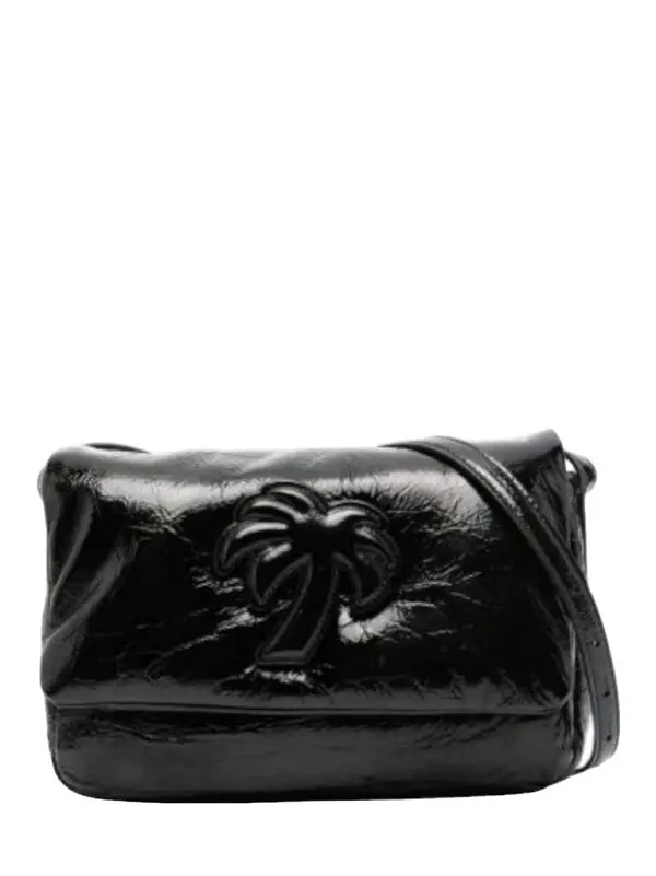 Palm Angels Soft Palm Bridge Bag - Black